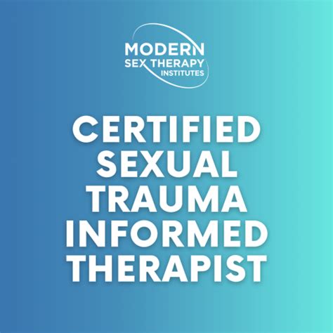 Sex Therapy Certification Modern Sex Therapy Institutes
