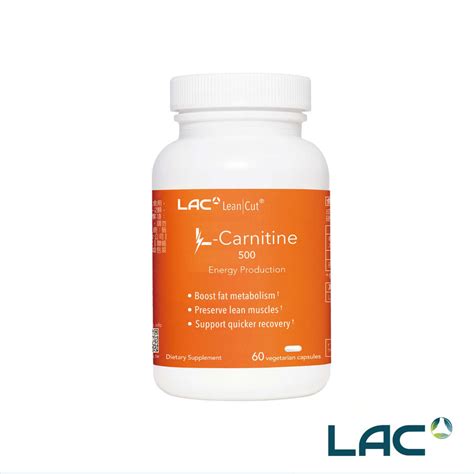 Lac L Carnitine 500mg 60 Cp Best By July 2027 Shopee Philippines