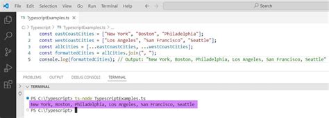 How To Use Join Method To Combine Array Of Strings In Typescript