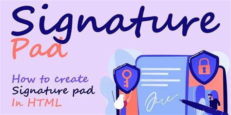 How To Create Signature Pad In Html Signature Pad JavaScript DEV Community