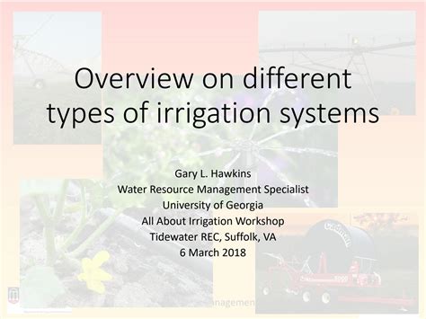 SOLUTION Different Types Of Irrigation Systems Studypool