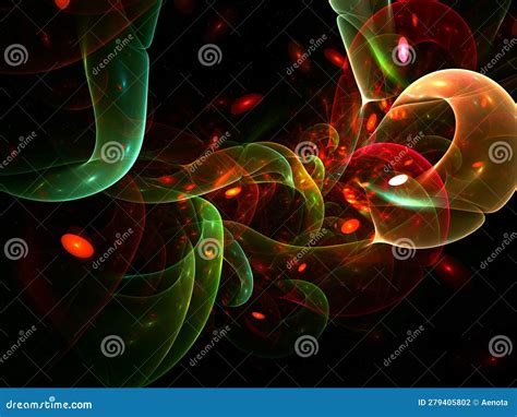 Fractal Bubbles Bunch Background Fractal Art Stock Illustration Illustration Of Luminous