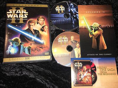 Star Wars Episode Ii Attack Of The Clones Dvd 2002 2 Disc Set