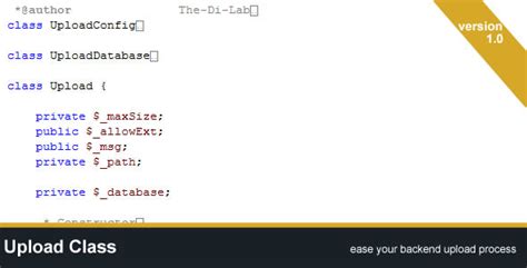 upload class by staticmaker codecanyon