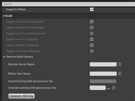creating remote builds of unreal engine projects for ios unreal