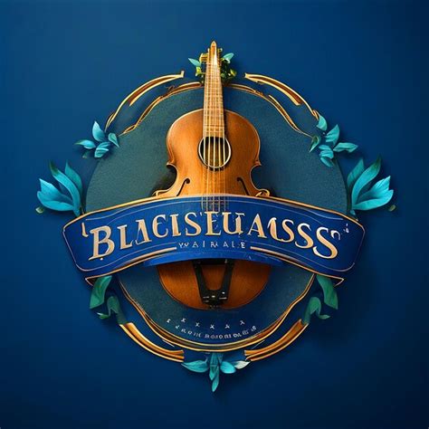 Premium Photo Bluegrass Inspired Logo And Tshirt Design White