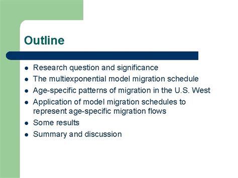 Applying Model Migration Schedules To Represent Agespecific Migration