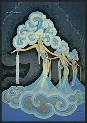 The Pictorial Arts Nuits De Folies Art Deco Posters Art Deco