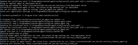 Is It Common For The Updater Agent To Fail After Upgrading Checkmk Version General Checkmk
