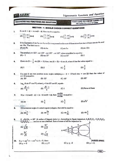 Trig Ratio Identity Year Long Compressed Download Free Pdf Euclidean Geometry Mathematical