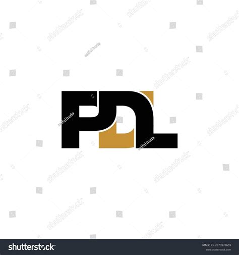 Pdl Letter Monogram Logo Design Vector Stock Vector Royalty Free 2073978659 Shutterstock
