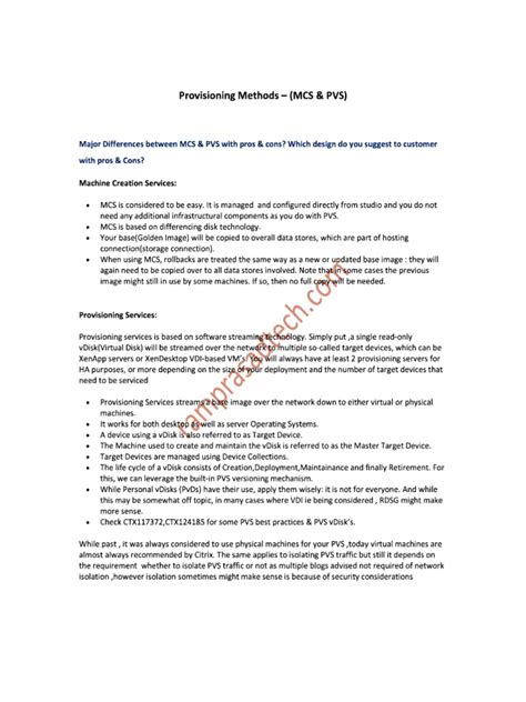 Citrix Pvs Interview Questions Pdf