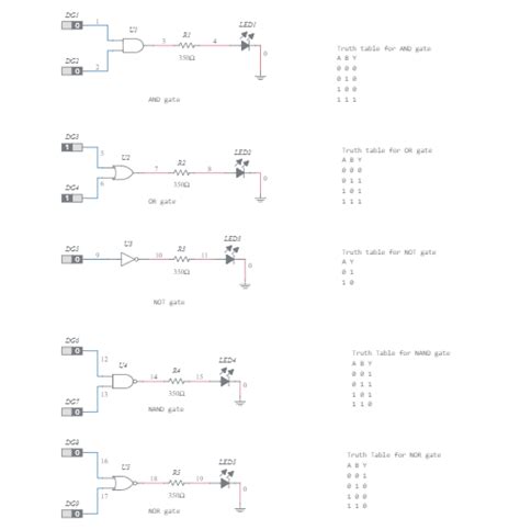 Logic Gates Multisim Live