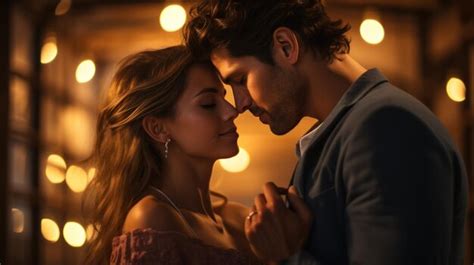 Premium Ai Image A Wealthy Young Middle Eastern Couple Embracing