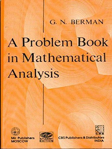 Buy A Problem Book In Mathematical Analysis Book Online At Low Prices In India A Problem Book