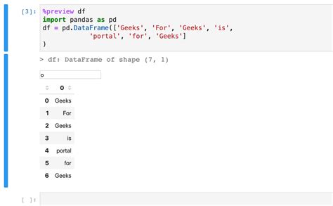 preview dataframe is not sortable and searchable · issue 42 · vatlab