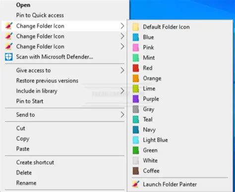 How To Change Folder Color On Your Windows PC For Free Techschumz