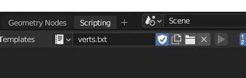 Python How To Extract Vertices From The Position Tab Blender Stack Exchange