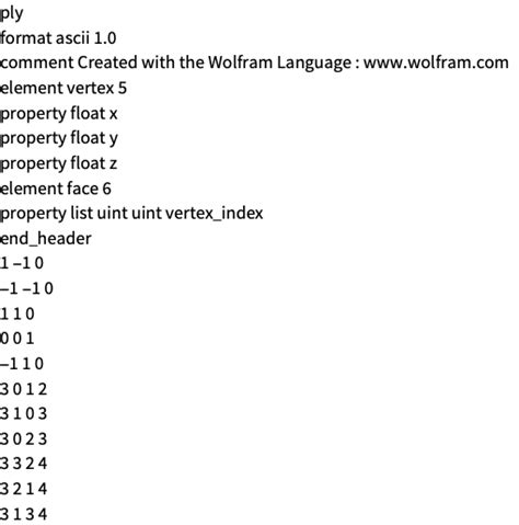 Ply—wolfram Documentation