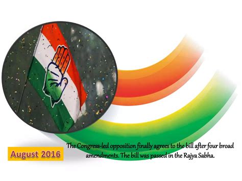 Journey Of The Implementation Of Gst In India Ppt