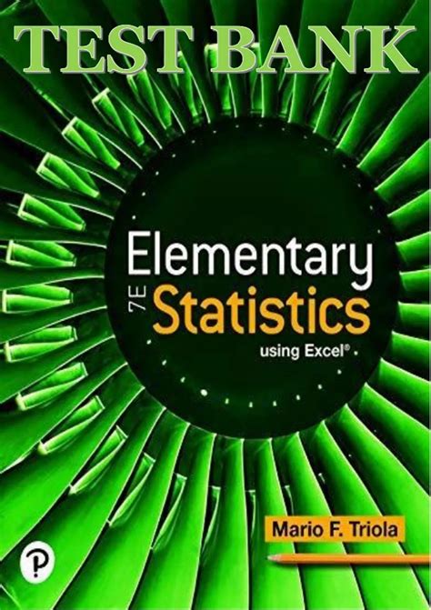 Solutions Manual For Elementary Statistics Using Excel 7th Edition By