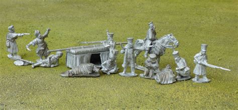 Retreat From Kabul Set Ix Straggler Vignettes Elite Miniatures