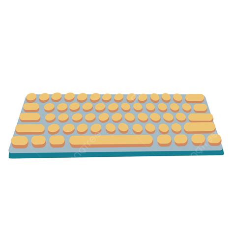 사무실 키보드 그림 건반 사무실 데스크탑 Png 일러스트 및 Psd 이미지 무료 다운로드 Pngtree