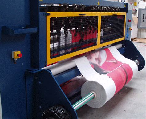 Slitting Machine For Technical Textiles Calemard Textile Slitter Rewinder
