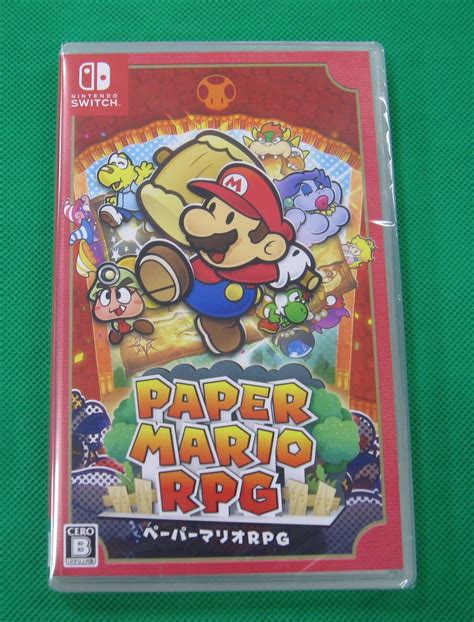 Yahooオークション 054 未開封 Switchソフト ペーパーマリオrpg ②