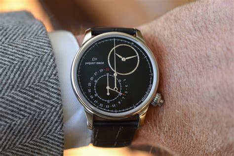 Jaquet Droz Grande Seconde Off Centered Chronograph Black Onyx