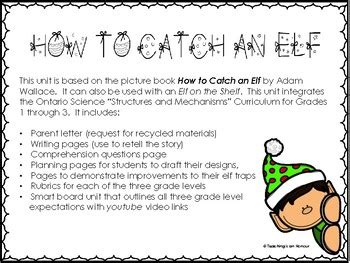 How To Catch An Elf By Teaching Is An Honour Teachers Pay Teachers