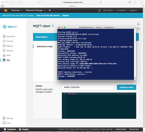 Embedded World 2017 WICED WiFi MQTT And The Amazon IoT Cloud Part 2 IoT Expert