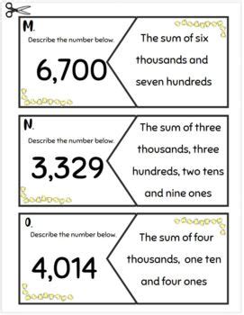 Expanded Form Practice By Elizabeth Gonzalez TPT