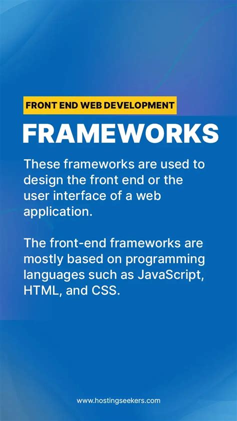 Front End Vs Back End Frameworks