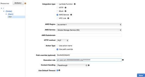Using Rest Api To Upload Files To The S3 Bucket