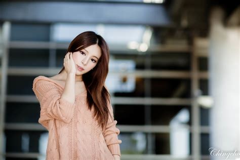 Taiwanese Julie Chang Models Asian Girl Zhang Qi Jun Pretty P Hd Wallpaper