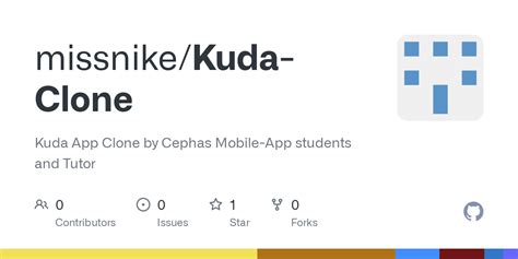 GitHub Missnike Kuda Clone Kuda App Clone By Cephas Mobile App Babes And Tutor