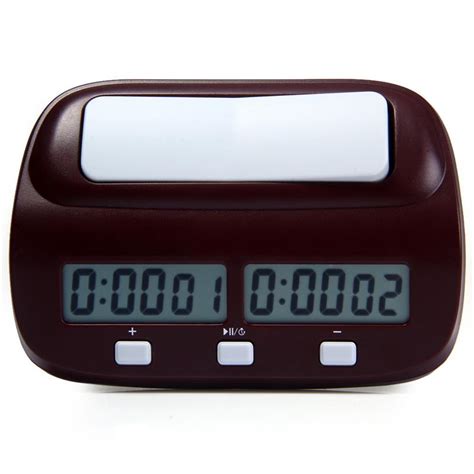 Compact Digital Chess Clock Count Up Down Timer El Vicedeal