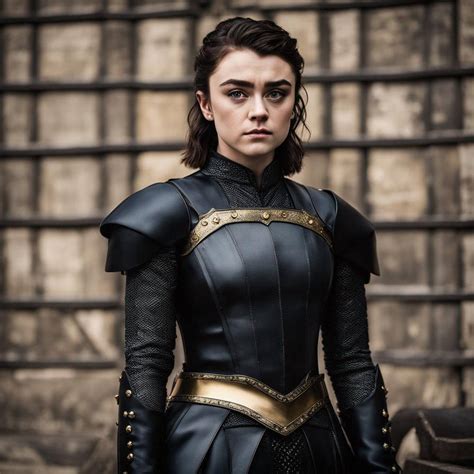 Princess Arya Stark Sister Of Queen Sansa By Nono62 On Deviantart