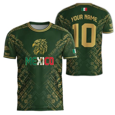 Custom Name Mexico Soccer Jersey Personalized Mexican Jersey Soccer