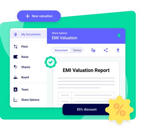 Emi Valuation Build Your Report In Minutes Seedlegals