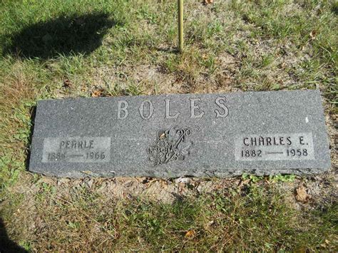Charles E Boles 1882 1958 Find A Grave Memorial