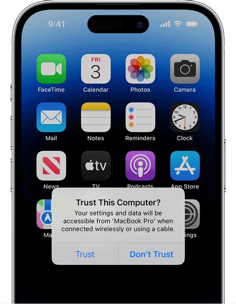 What Do You Do If 'Trust This Computer' Keeps Popping Up - SimplyMac