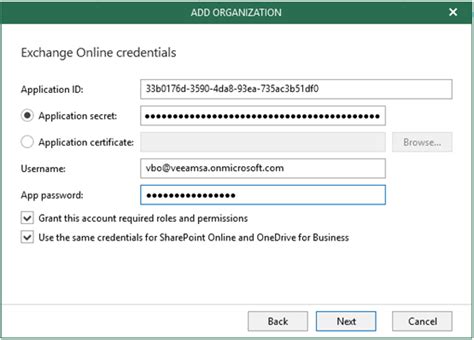 Add Org To Veeam Backup For O365 With Modern Auth And MFA Tim S Tech Thoughts