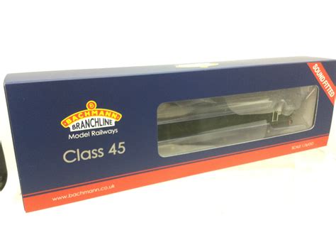 Bachmann 32 679asf Oo Gauge Class 45 Split Hc D25 Br Plain Green Syp