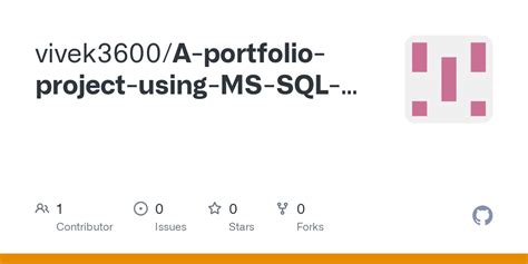 Github Vivek3600a Portfolio Project Using Ms Sql Server And Power Bi