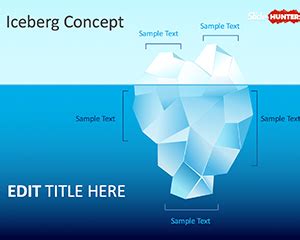 Free The Tip Of The Iceberg Powerpoint Template Free Powerpoint
