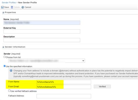 Dynamic Sender Profile How To Send Emails Using Personalized Email Addresses Based On Record