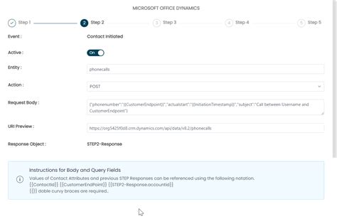Microsoft Dynamics Integration Documentation