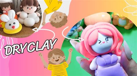 💃모델링 점토로 만든 아름다운 소녀에 놀랐습니다 마른 점토 Youtube